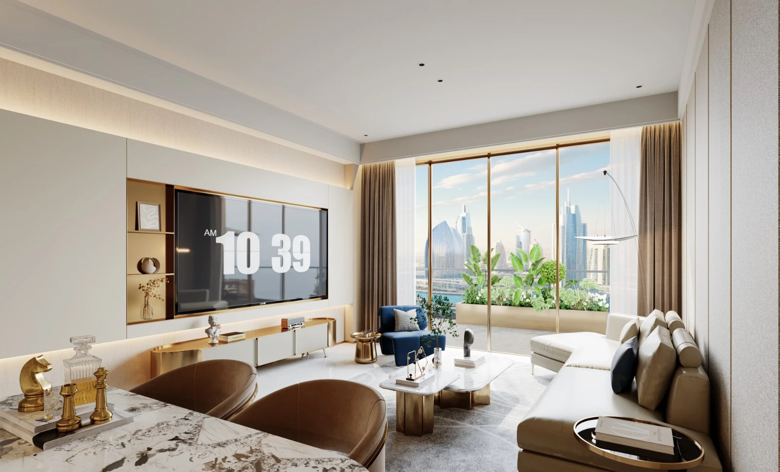 1-r. secondary flat, 864 ft² in Syann Park 1